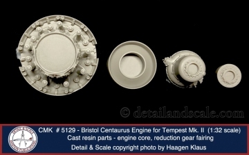 CMK WWII Bristol Centaurus Engine for the Tempest Mk. II - 1:32 Scale ...