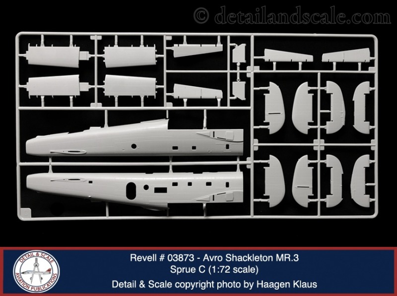 Revell Avro Shackleton MR.3 - 1:72 Scale % - Detail and Scale tail & Scale
