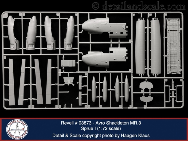 Revell Avro Shackleton MR.3 - 1:72 Scale % - Detail and Scale tail & Scale