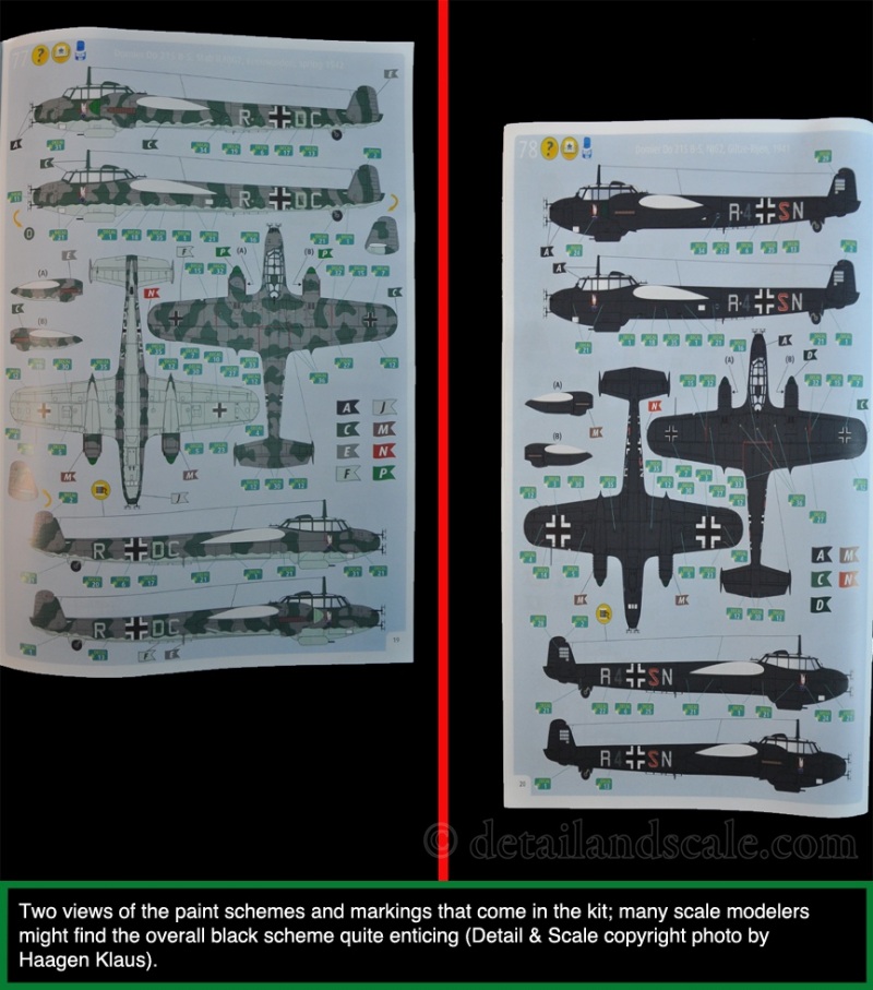 Revell of Germany #04925 Dornier Do 215 B-5 Night Fighter - 1:48 Scale ...