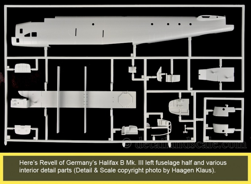 Revell of Germany # 04936 Handley Page Halifax B Mk. III - 1:72 Scale ...
