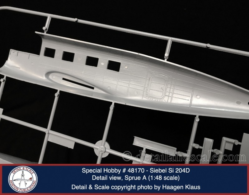Special Hobby Siebel Si 204D - 1:48 Scale % - Detail and Scale tail & Scale