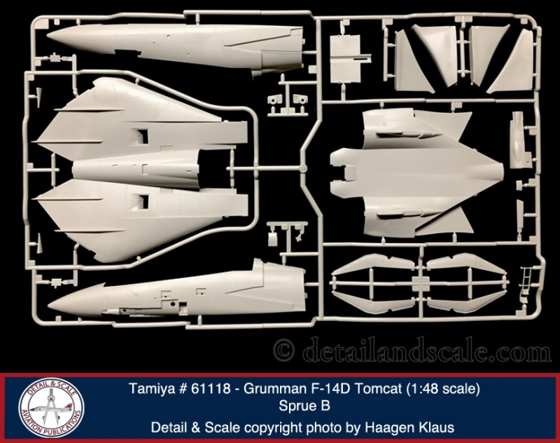 Tamiya Grumman F-14D Tomcat - 1:48 Scale % - Detail and Scale tail & Scale