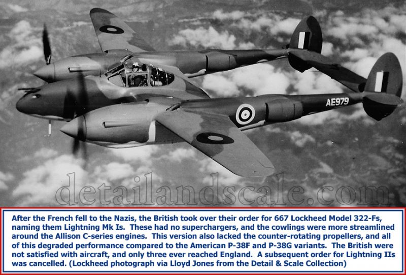 P-38 Lightning - Detail and Scale