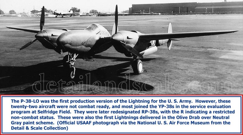 P-38 Lightning - Detail and Scale