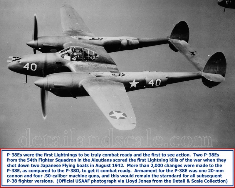 P-38 Lightning - Detail and Scale