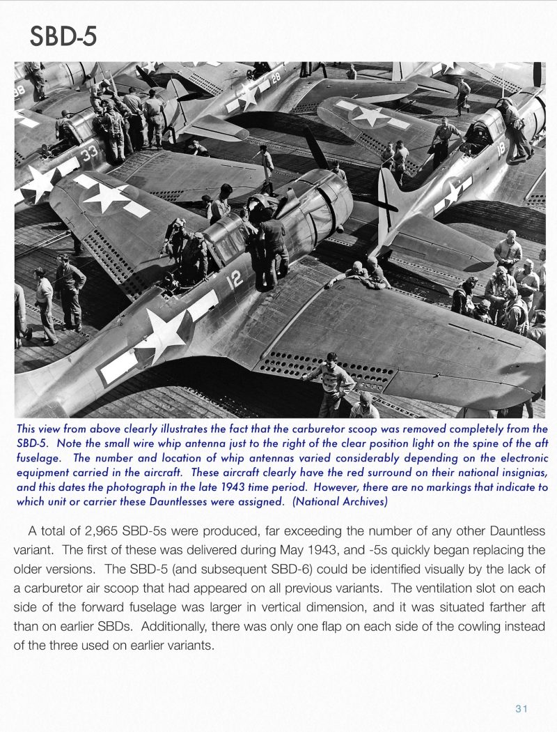 SBD Dauntless in Detail & Scale - Detail and Scale