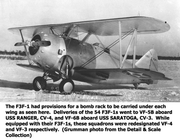 F3F Grumman Biplane - Detail and Scale