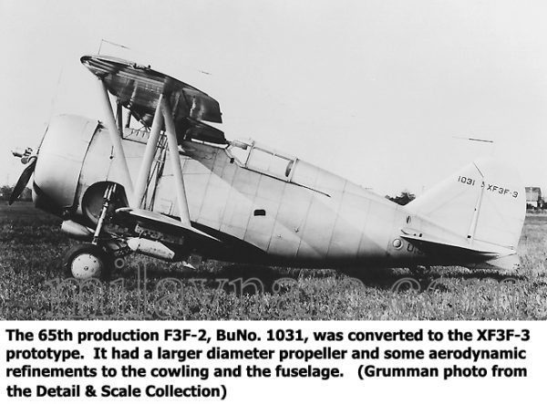 F3F Grumman Biplane - Detail and Scale