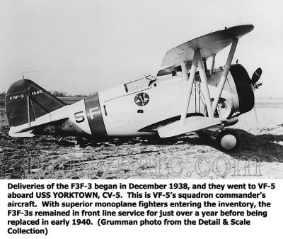 F3F Grumman Biplane - Detail and Scale