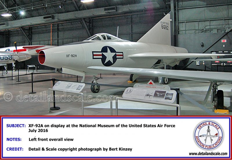 XF-92A - Detail and Scale