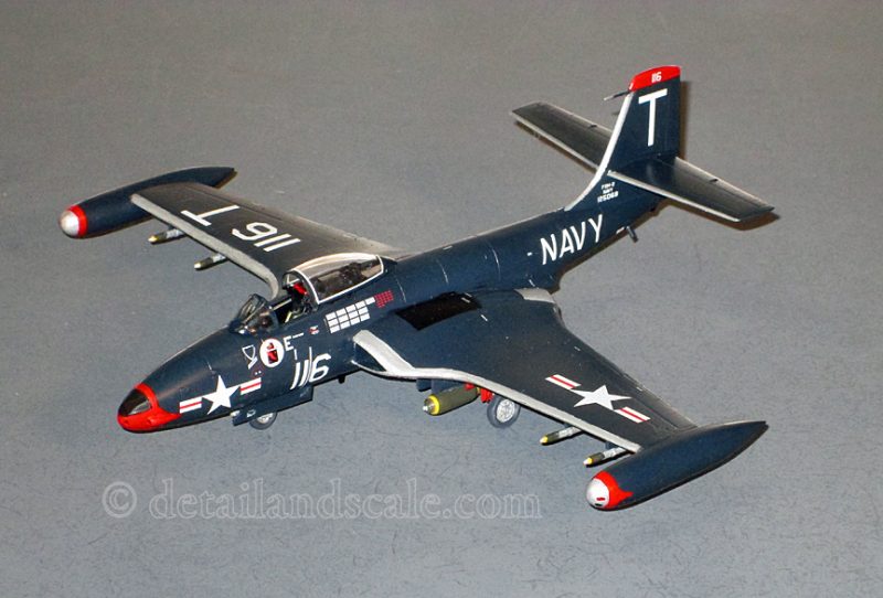 F2H-2 Banshee, VF-11 "Red Rippers," Sword 1/72nd Scale - Detail and Scale