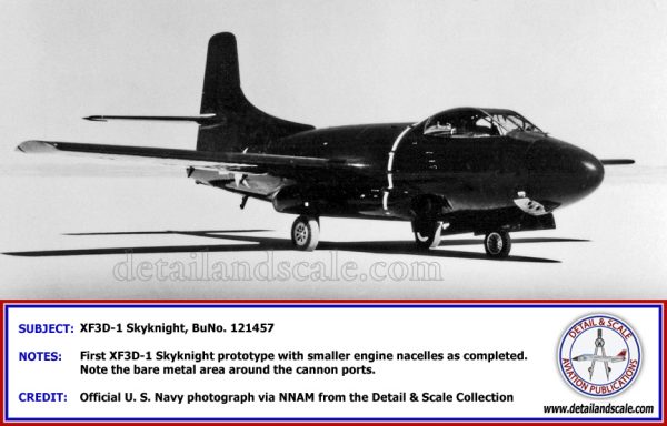 F3D/F-10 Skyknight - Detail and Scale