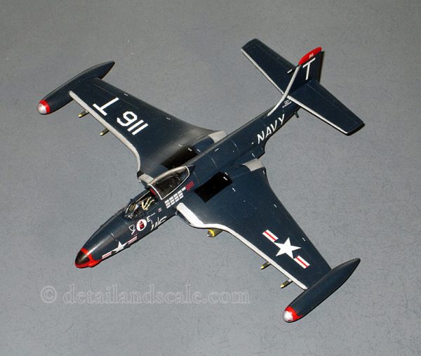 F2H-2 Banshee, VF-11 "Red Rippers," Sword 1/72nd Scale - Detail and Scale