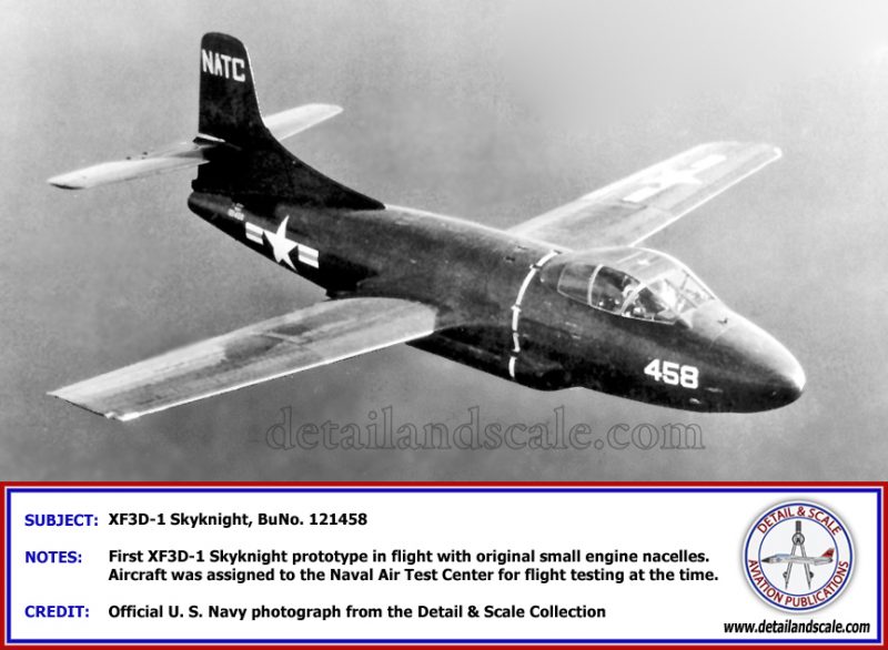 F3D/F-10 Skyknight - Detail and Scale