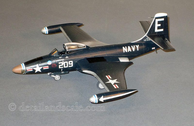 F2H-2N BANSHEE VF-82 "IRON MEN" PRO RESIN 1/72nd SCALE - Detail and Scale