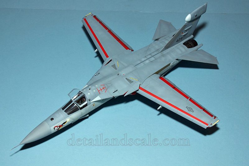 EF-111A SPARK VARK, HASEGAWA 1/72ND SCALE - Detail and Scale