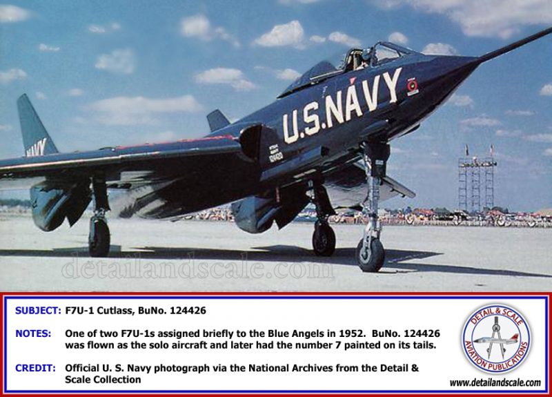 F7U Cutlass - Detail and Scale