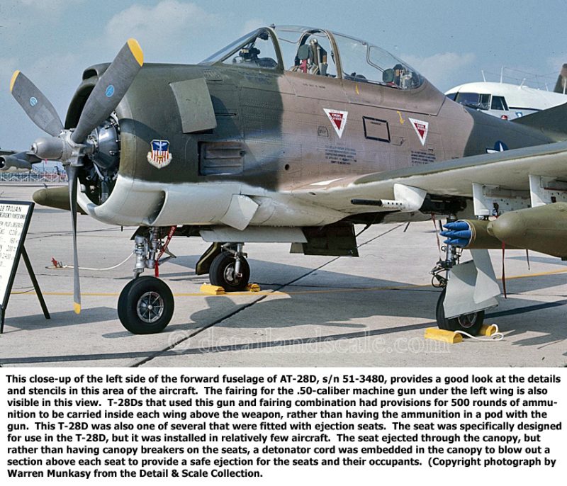 T-28 Trojan (USAF Versions) - Detail and Scale