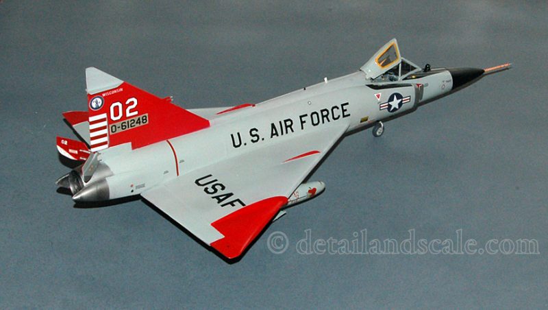 F-102A DELTA DAGGER, REVELL, 1/48th SCALE - Detail and Scale