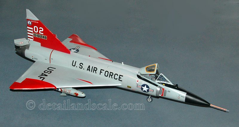 F-102A DELTA DAGGER, REVELL, 1/48th SCALE - Detail and Scale