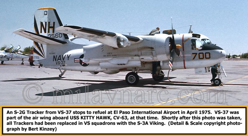 S-2 Tracker - Detail and Scale