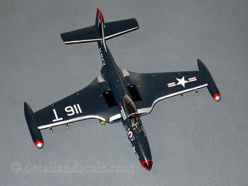 F2H-2 Banshee, VF-11 "Red Rippers," Sword 1/72nd Scale - Detail and Scale