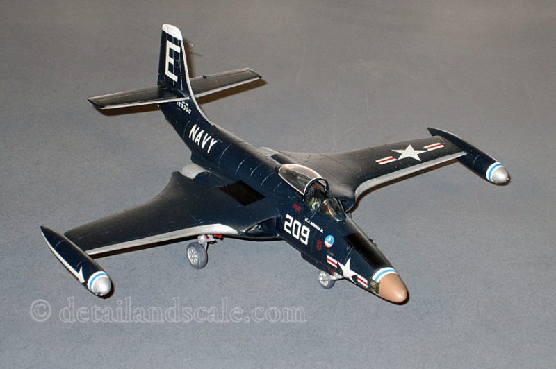 F2H-2N BANSHEE VF-82 "IRON MEN" PRO RESIN 1/72nd SCALE - Detail and Scale
