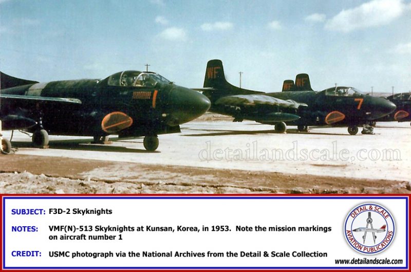 F3D/F-10 Skyknight - Detail and Scale