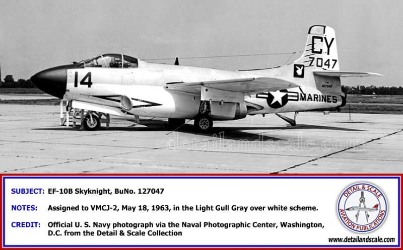 F3D/F-10 Skyknight - Detail and Scale