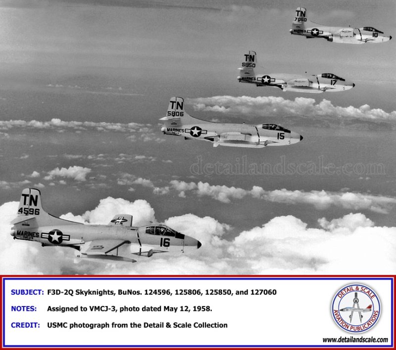 F3D/F-10 Skyknight - Detail and Scale