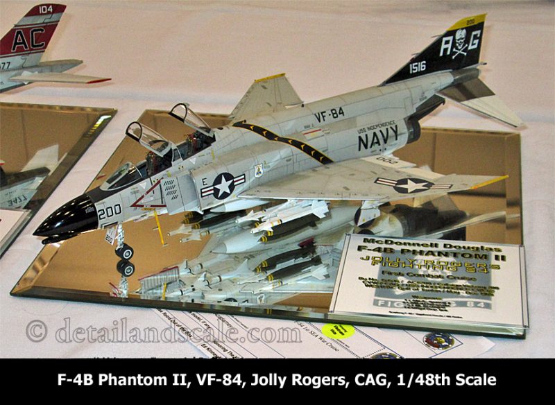 F-4 PHANTOM II, U. S. NAVY & U. S. MARINE CORPS VARIANTS, MODEL PHOTO ...