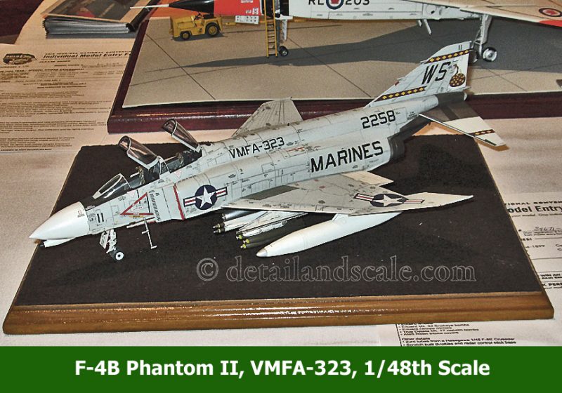 F-4 PHANTOM II, U. S. NAVY & U. S. MARINE CORPS VARIANTS, MODEL PHOTO ...