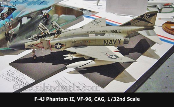 F-4 PHANTOM II, U. S. NAVY & U. S. MARINE CORPS VARIANTS, MODEL PHOTO ...