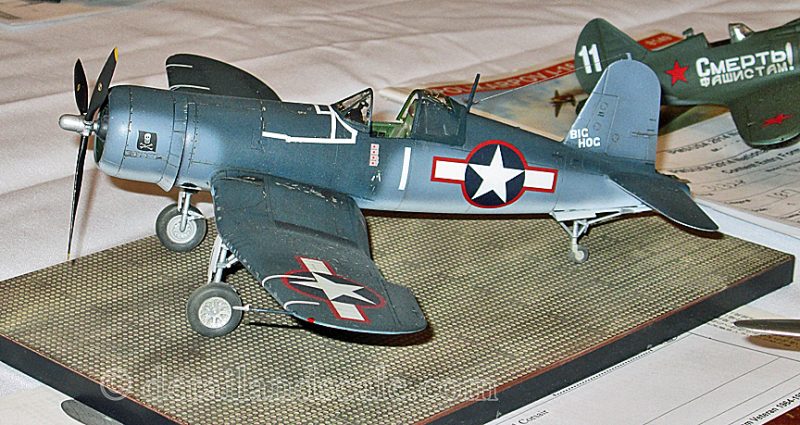 F4U CORSAIR MODEL PHOTO SET - Detail and Scale