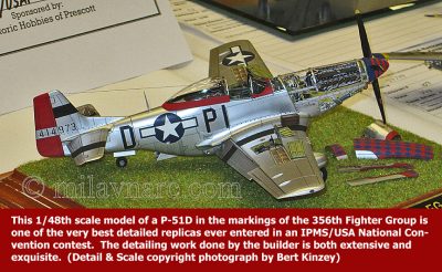 P-51 MUSTANG MODEL PHOTO SET - Detail and Scale