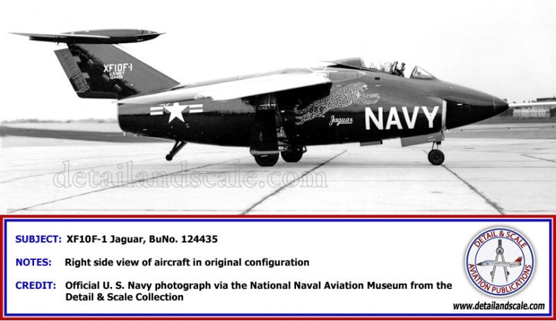 XF10F-1 JAGUAR - Detail and Scale