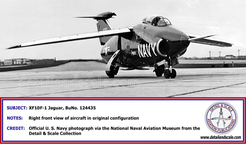XF10F-1 JAGUAR - Detail and Scale
