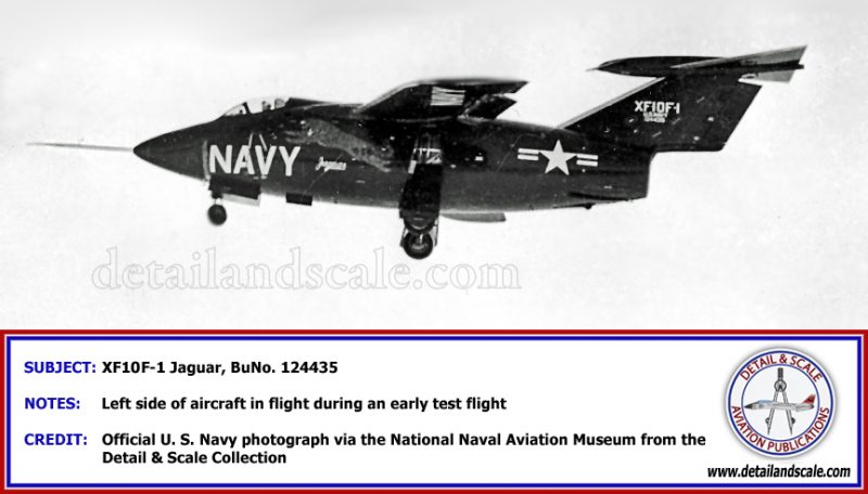XF10F-1 JAGUAR - Detail and Scale