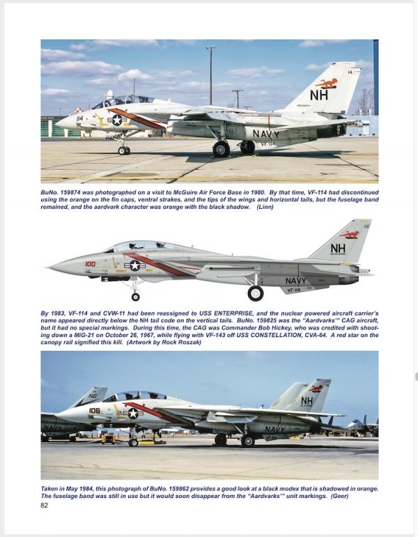 Colors & Markings of the F-14 Tomcat, Part 2: Pacific Fleet and Reserve ...