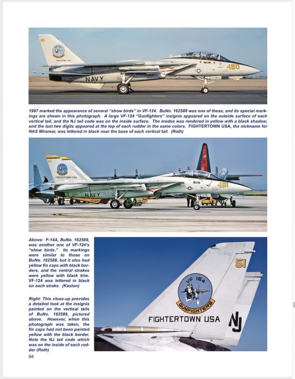 Colors & Markings of the F-14 Tomcat, Part 2: Pacific Fleet and Reserve ...
