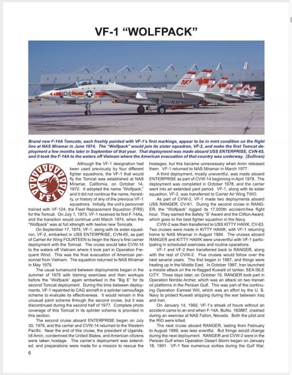 Colors & Markings of the F-14 Tomcat, Part 2: Pacific Fleet and Reserve ...