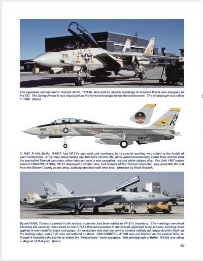 Colors & Markings of the F-14 Tomcat, Part 2: Pacific Fleet and Reserve ...