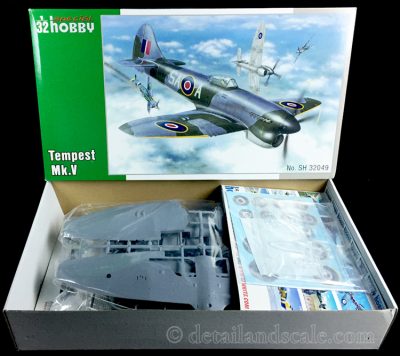 Special Hobby Tempest Mk. V 1:32 Scale % - Detail and Scale tail & Scale