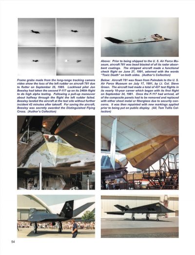 F-117 Nighthawk Stealth Fighter: An Illustrated Developmental History ...